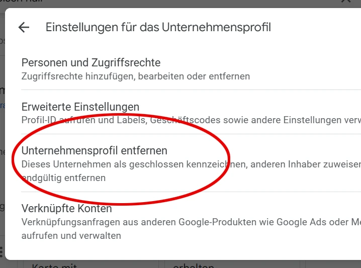 Google Unternehmensprofil löschen - So geht`s (2026)